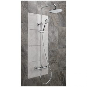 AURORA DELUXE EXPOSED VALVE AND RISER KIT CHROME – Sagittarius Taps